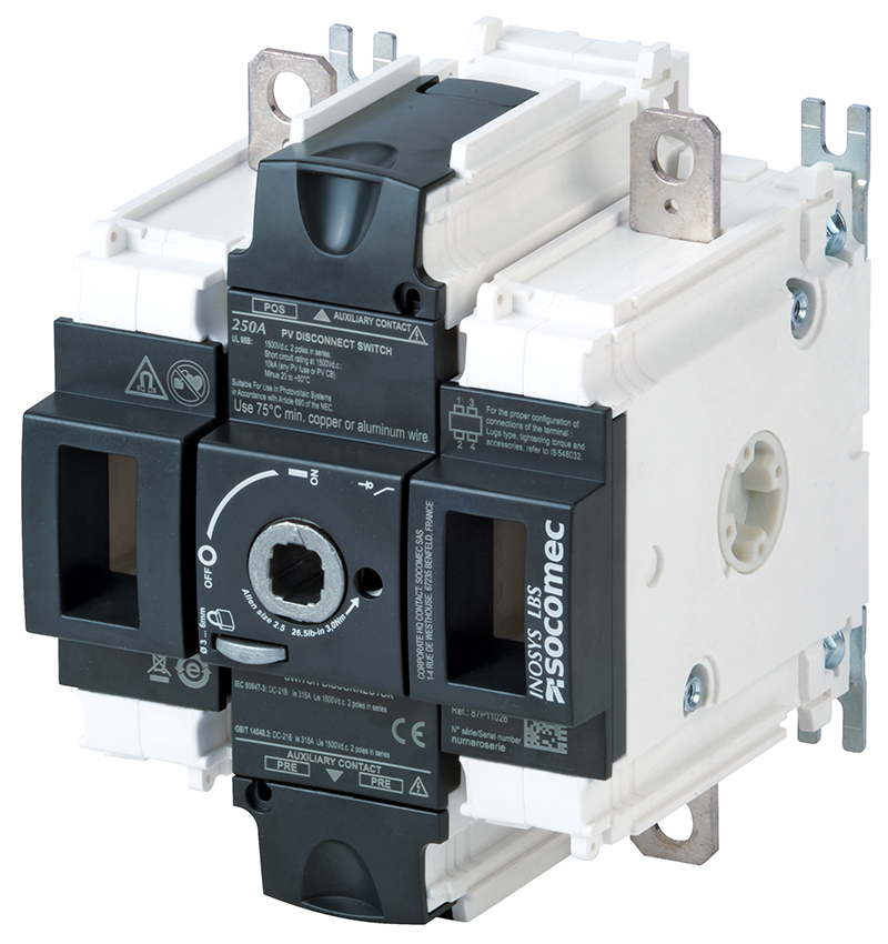 Socomec DC Disconnect Switch | Controller Services Hammond Products