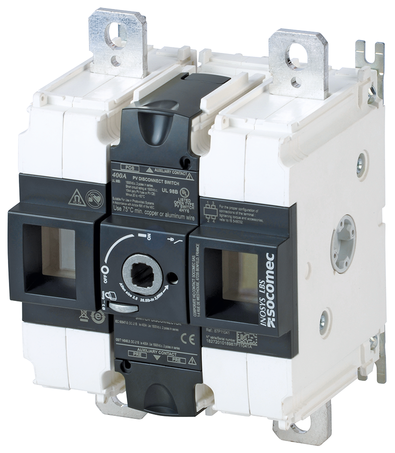 Socomec DC Disconnect Switch | Controller Services Hammond Products